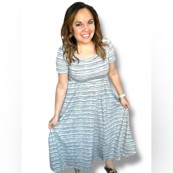 LuLaRoe | Dresses | Nwt Lularoe Riley Midi Dress | Poshmark